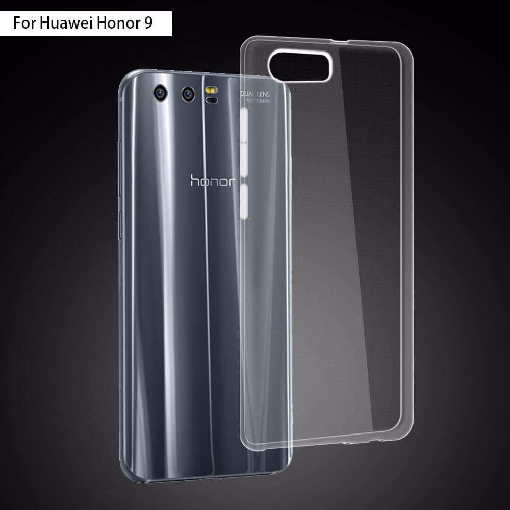 SDTEK Gel Case for Huawei Honor 9 Soft Silicone Transparent Clear