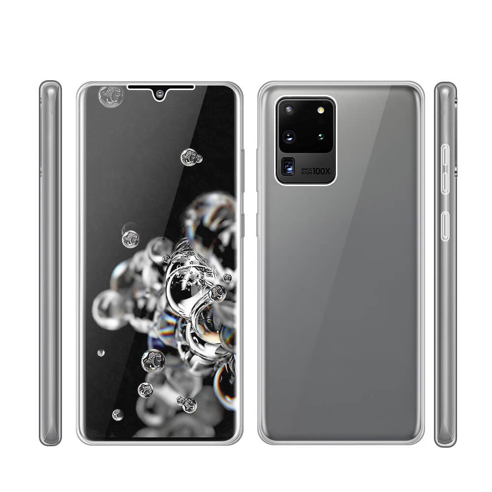 SDTEK Case for Samsung Galaxy S20 Ultra Full 360 Gel Phone Cover Front ...