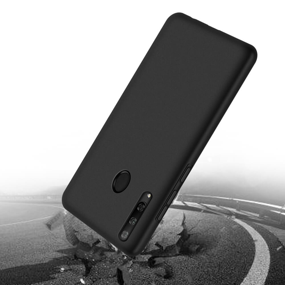SDTEK Case for Huawei P40 Lite E Full 360 Cover Front and Black Hard Back