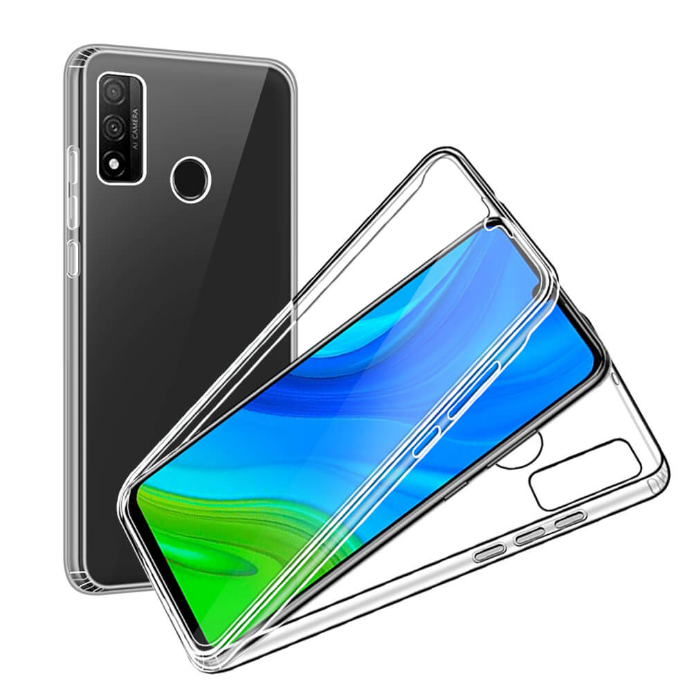 SDTEK Case for Huawei P Smart (2020) Full 360 Clear Cover Integrated ...